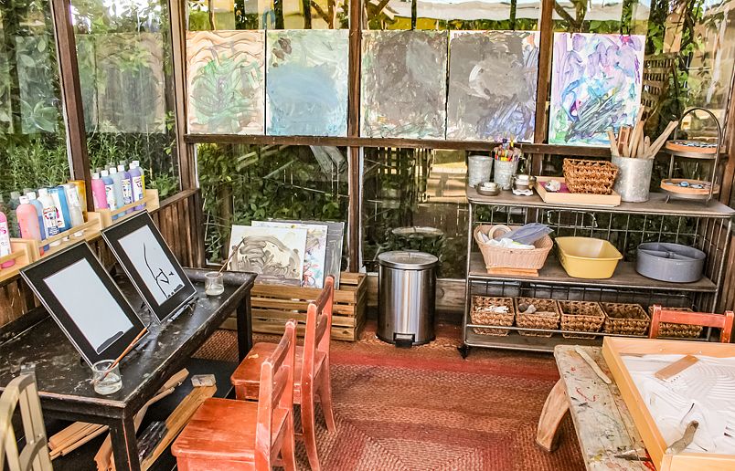 Creating an Outdoor Art Studio