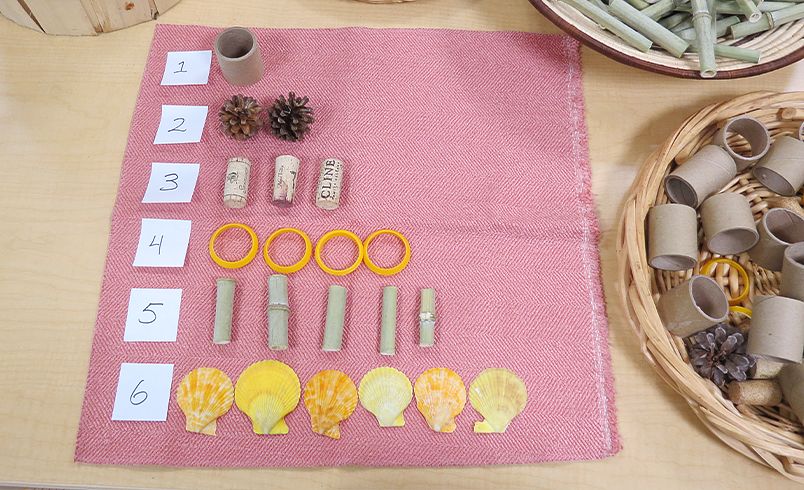 Math Play with Loose Parts