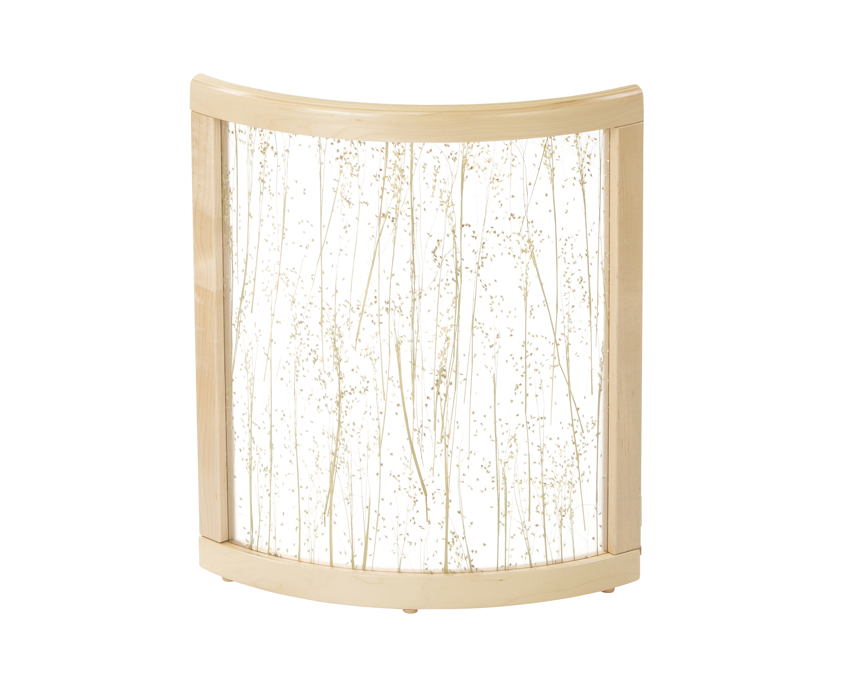 Rice Grass Radius Panel 24" High