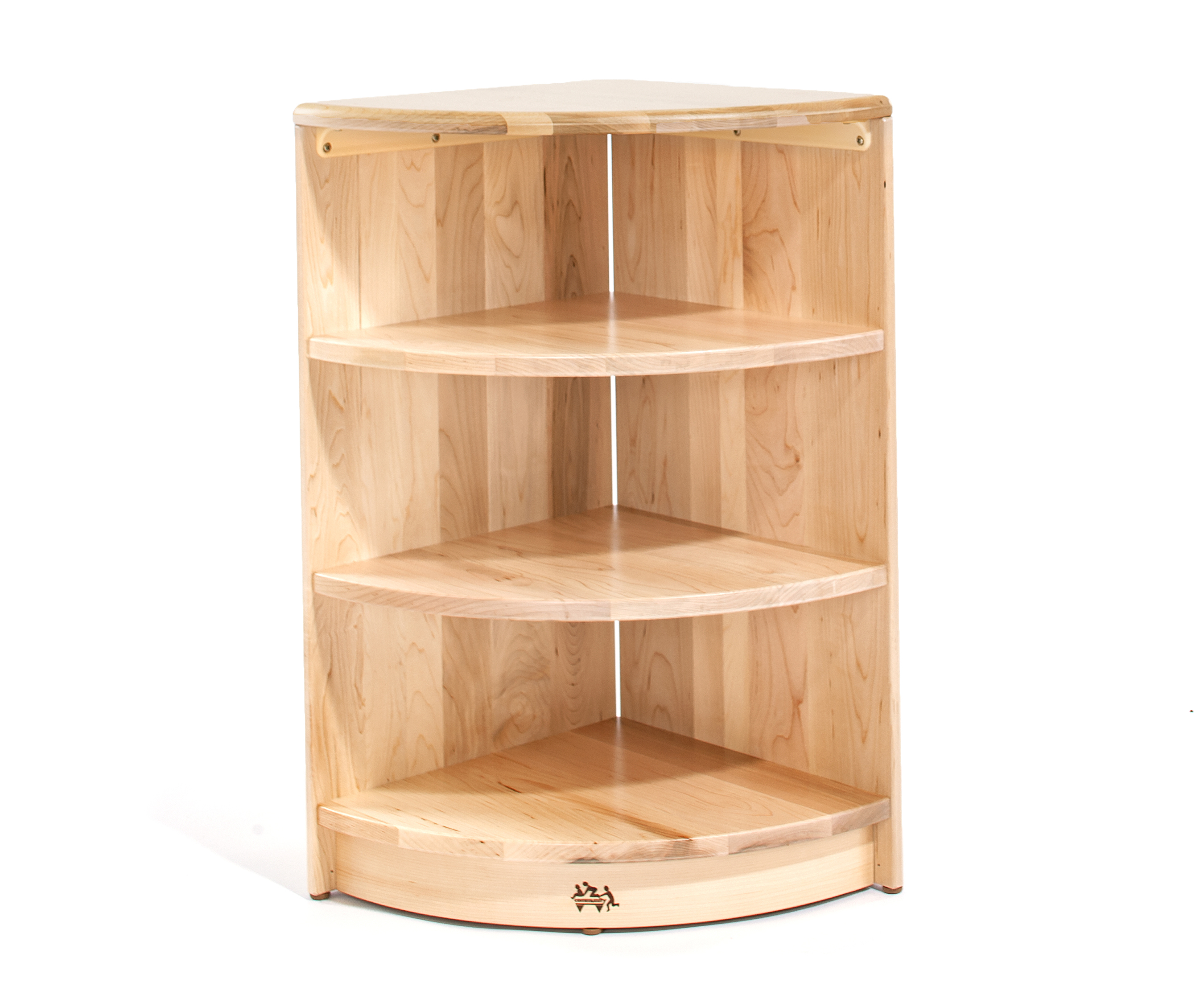 Wooden corner rack store