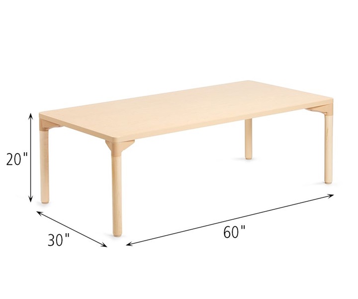 Rectangular Classroom Table