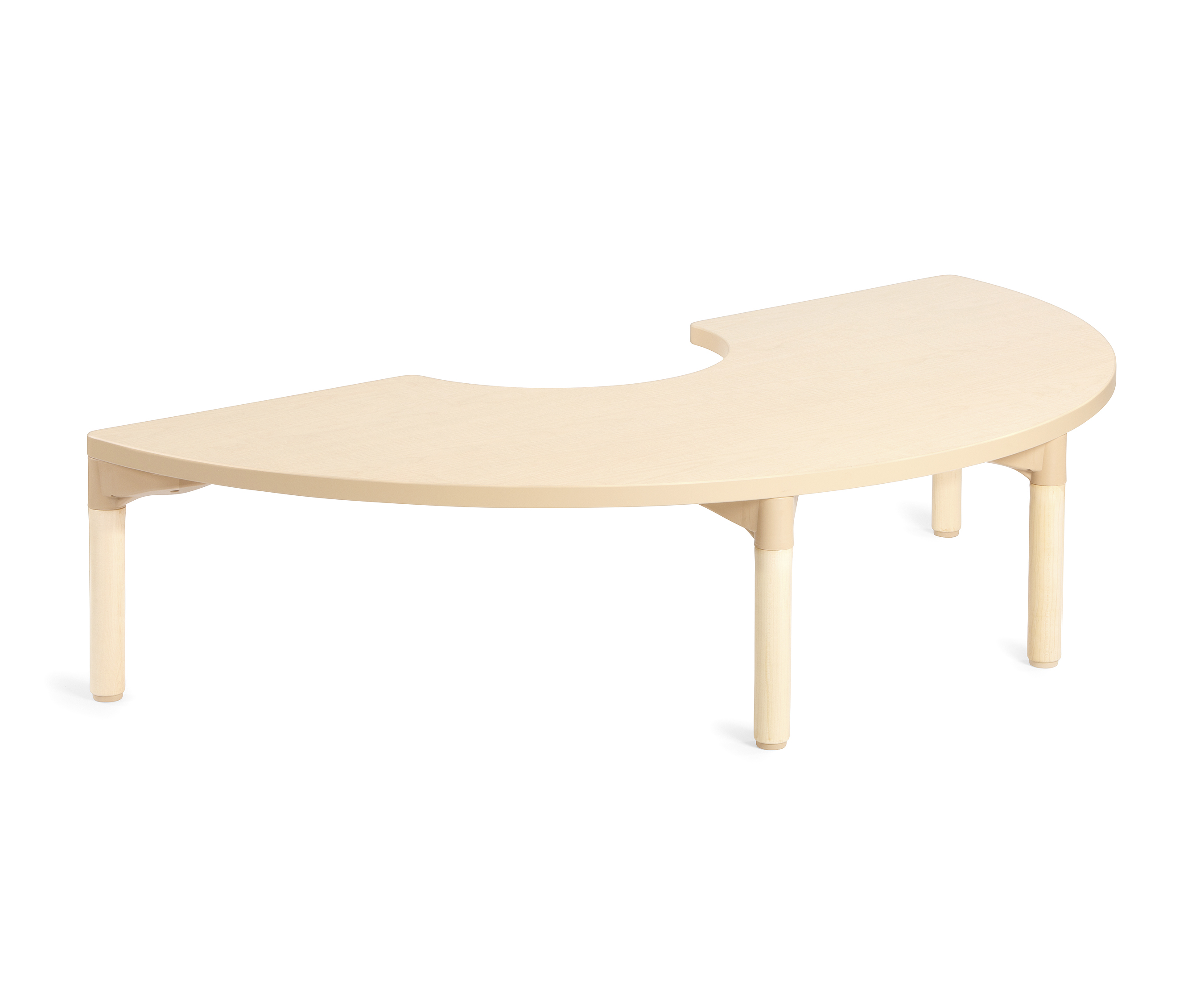 Half Circle Classroom Table