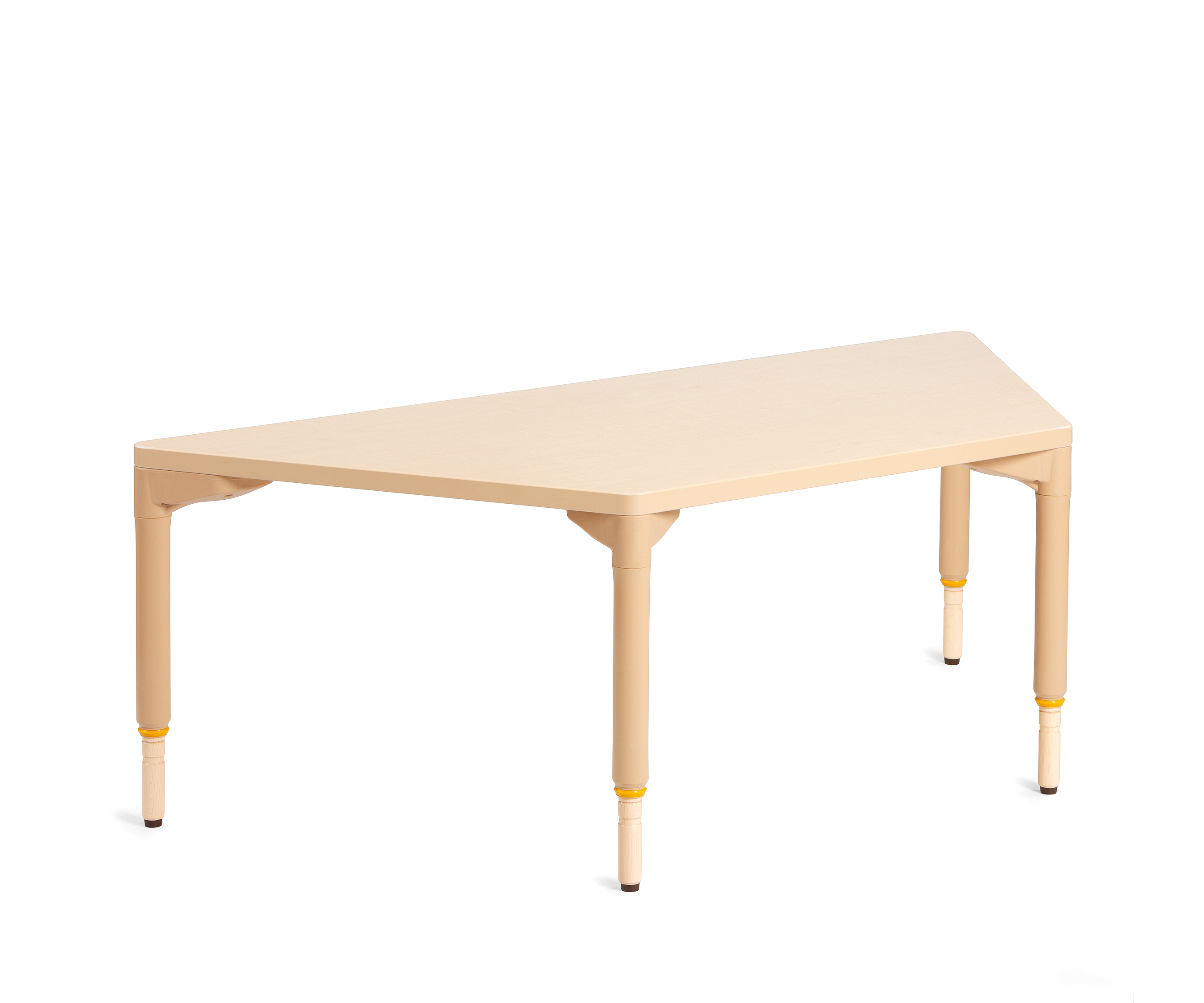 trapezoidal table