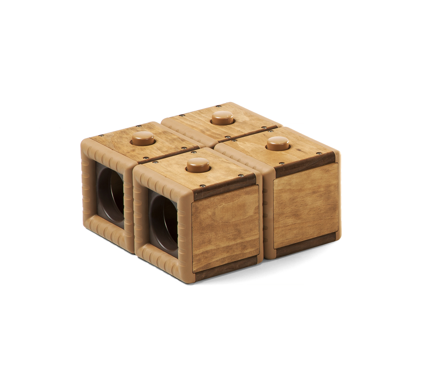 4 Outlast Cube Blocks | Community Playthings
