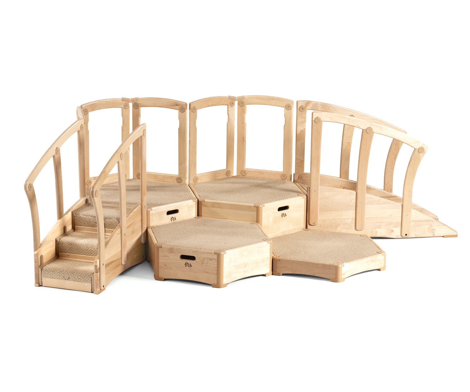 Toddler Climber Large Corner Set | Community Playthings