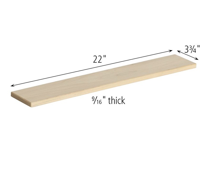Four Hollow Block Short Boards