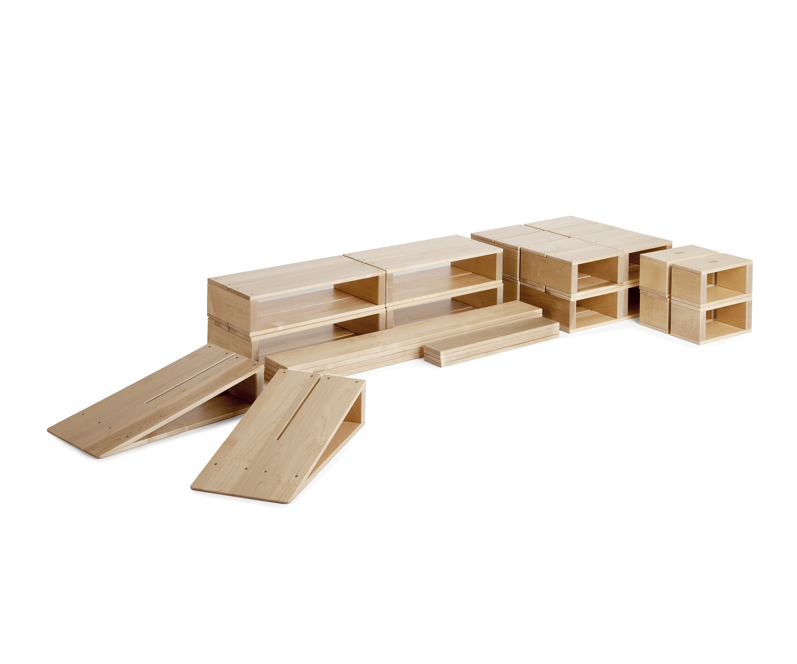 Half Preschool Set Hollow Blocks