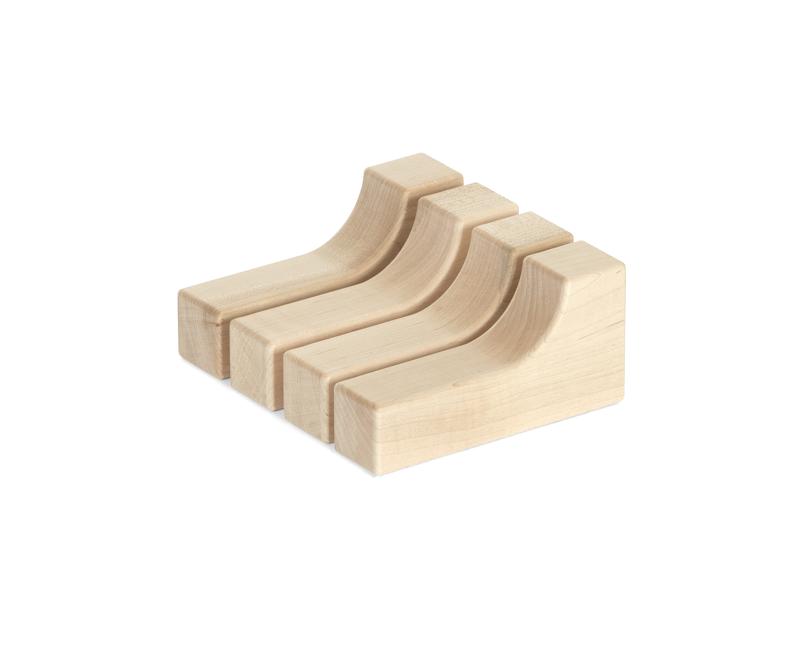 Set of 4 Unit Block Half Roman Arches