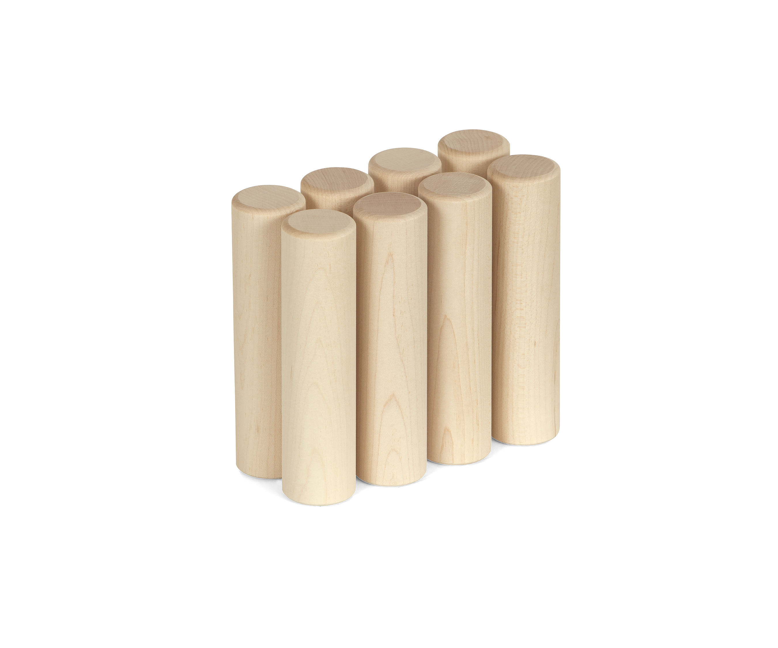 Set of 8 Unit Block Small Cylinders