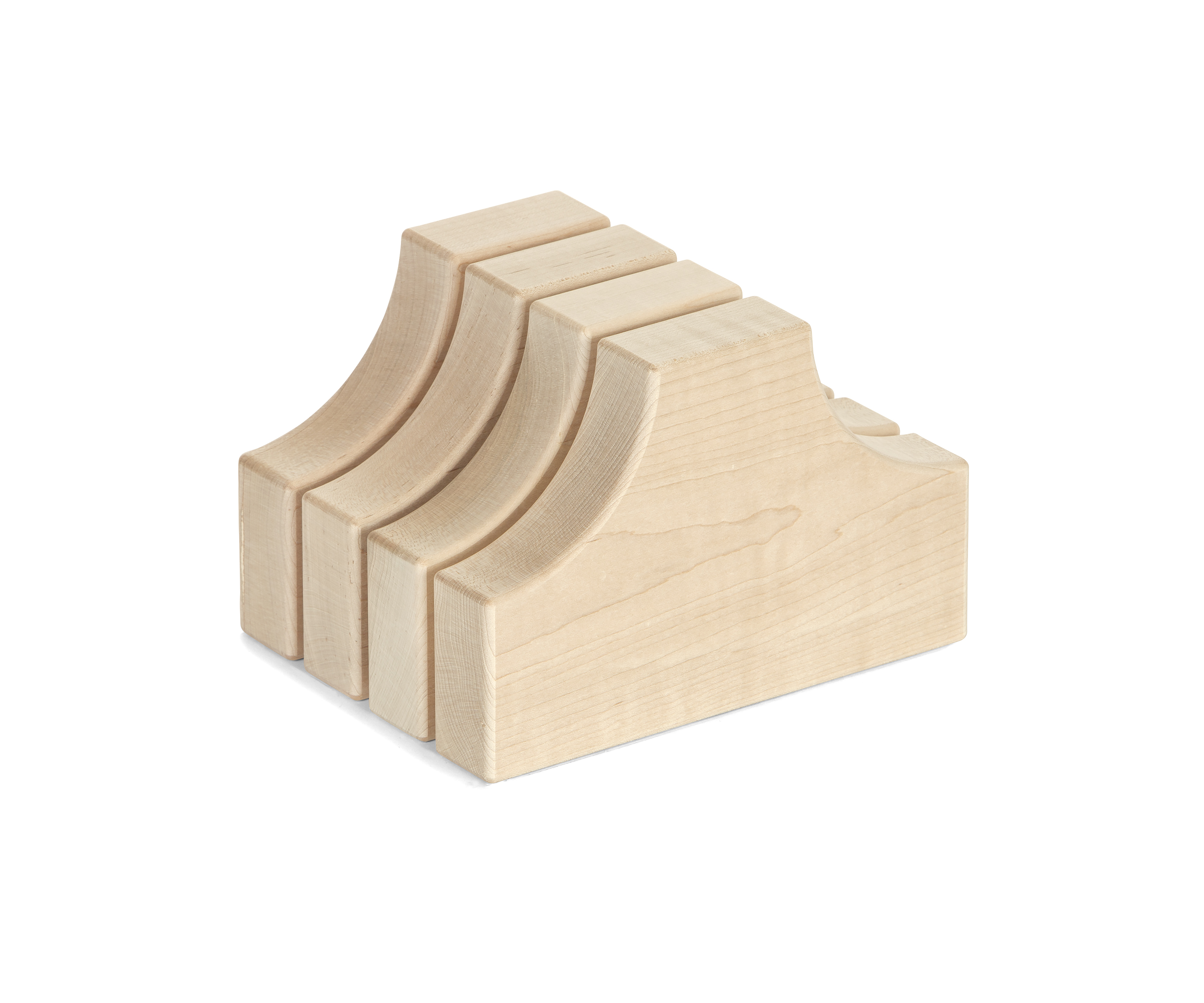 Set of 4 Unit Block Side Roads