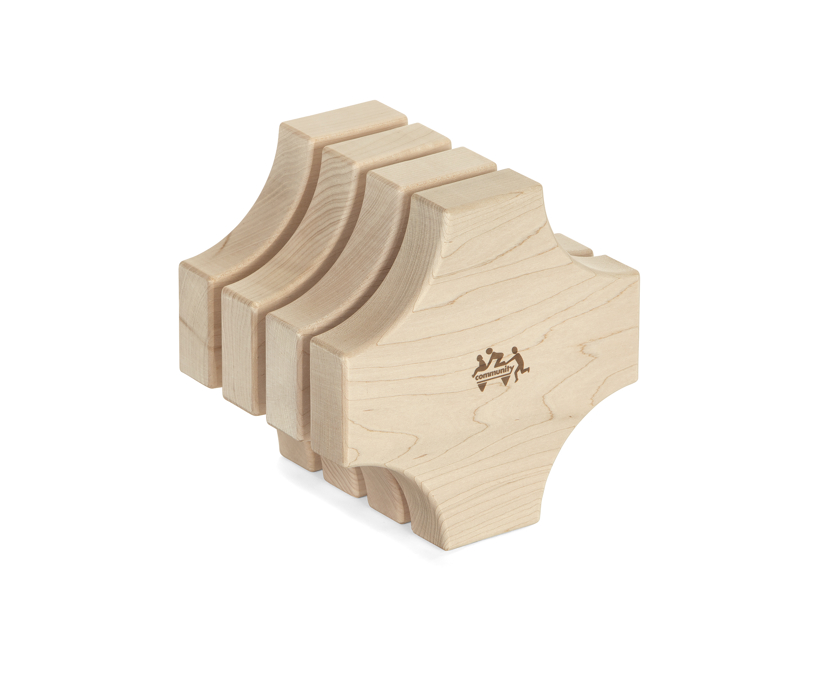 Set of 4 Unit Block Intersections